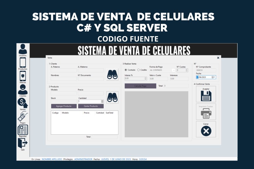 Sistema de Venta de Celulares y Sistema de Venta de Farmacia en C# y ...